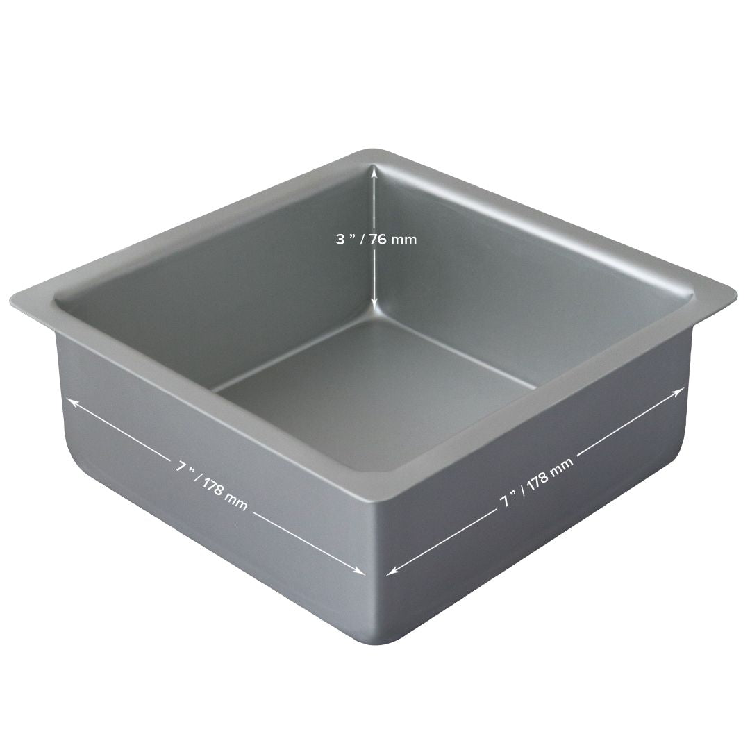 PME Square Cake Pan 7x7x3in – Milly's Kitchen