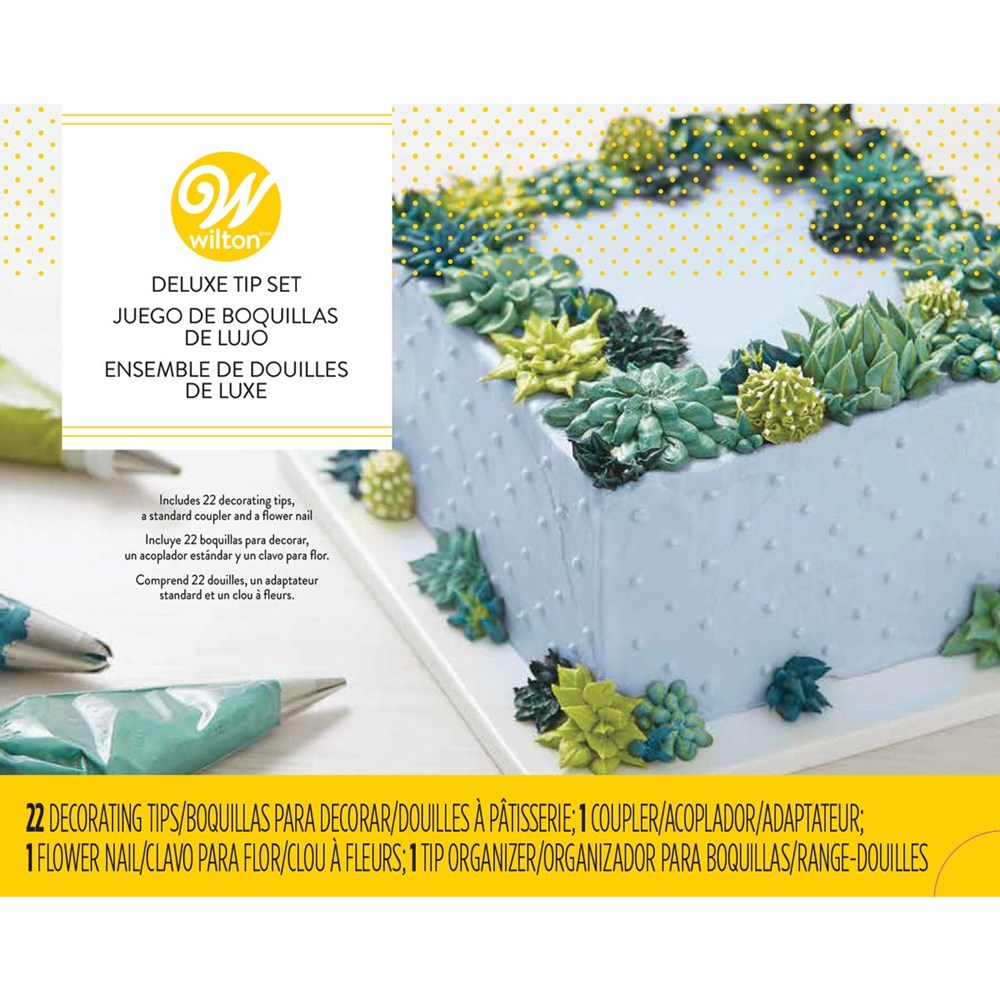 Wilton Deluxe Tip Set 22pc – Milly's Kitchen